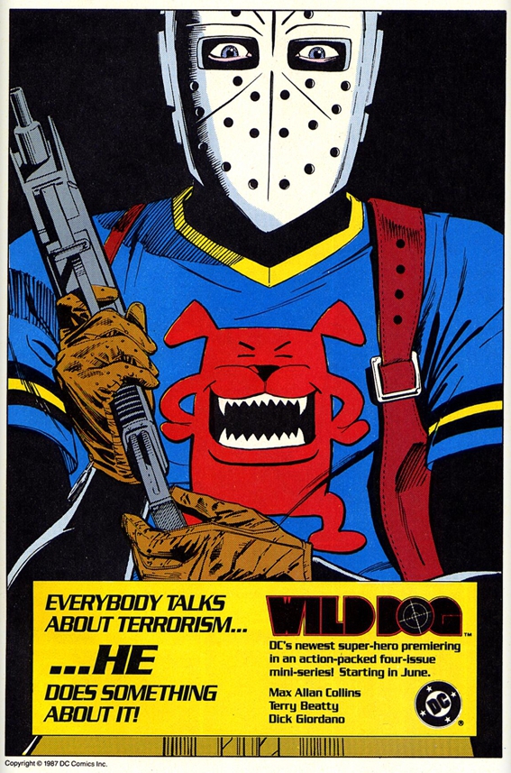 DC in the 80s: A brief summary of Wild Dog v1 mini-series (1987)