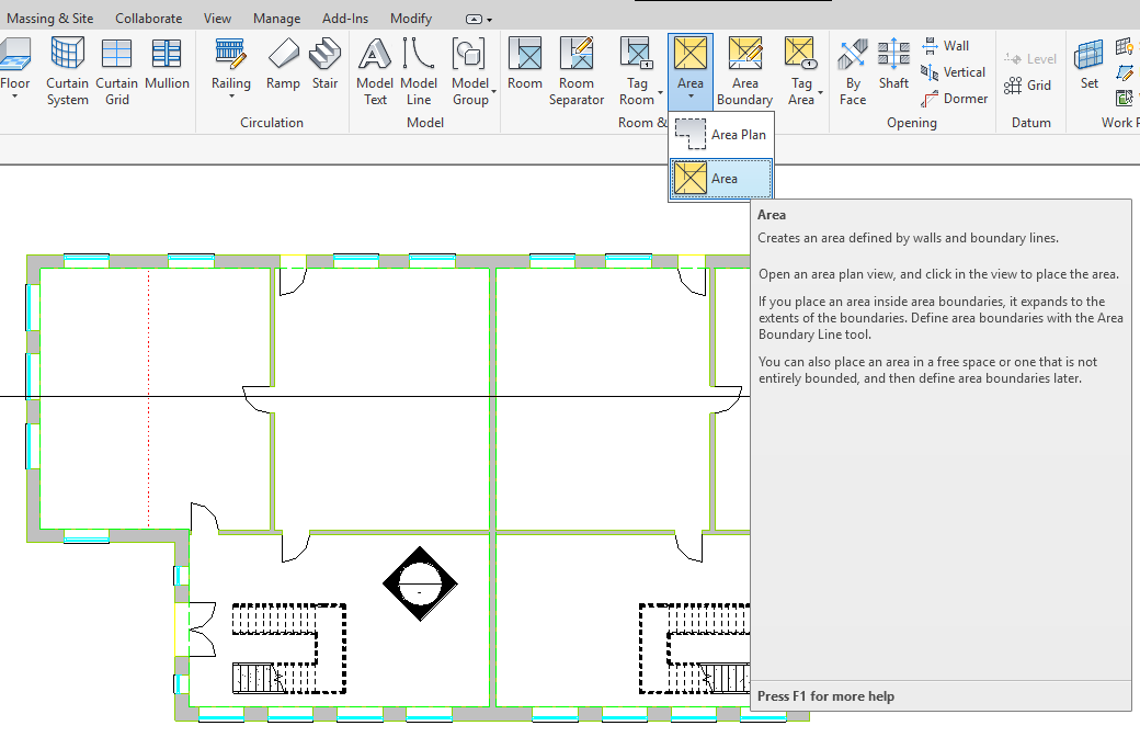 BIM & ICT Services: BIM & ICT Revit Areas and Colour Schemes