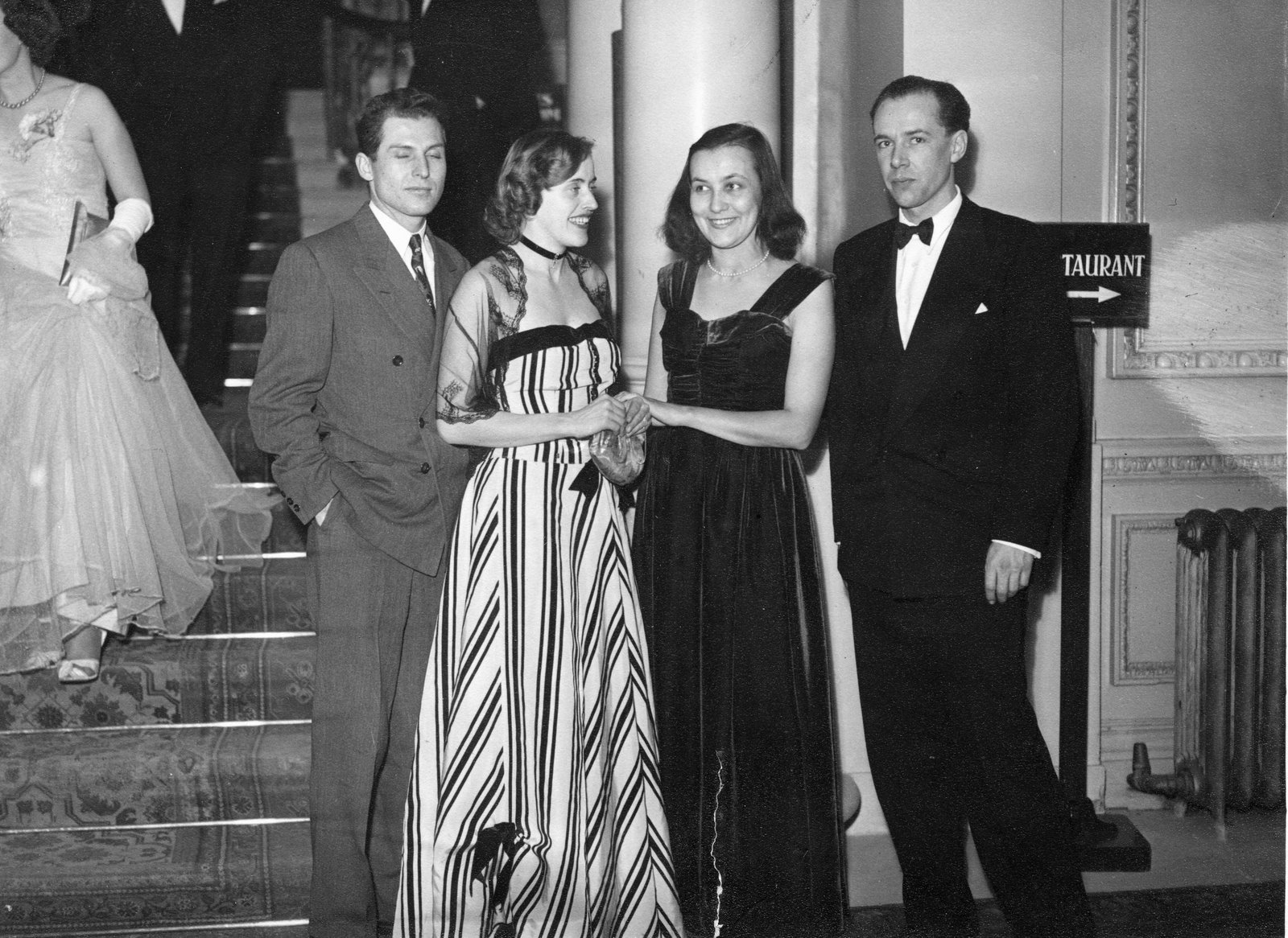 A Pictorial Biography of Arthur Vidich: Art at Fulbright reception in ...