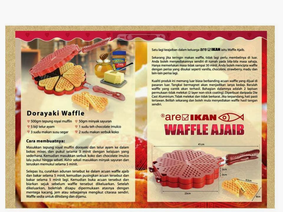 MARSHAENA COLLECTION: Guna waffer pan pun boleh buat pizza di rumah ...