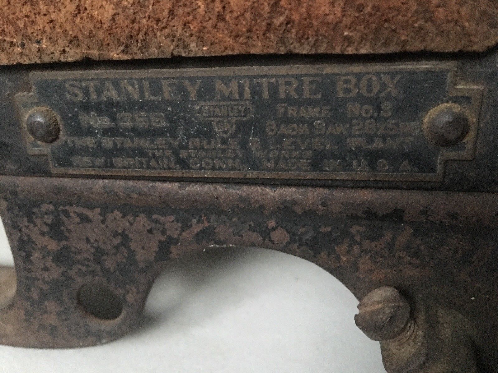 The Valley Woodworker: The Stanley Mitre Boxes family