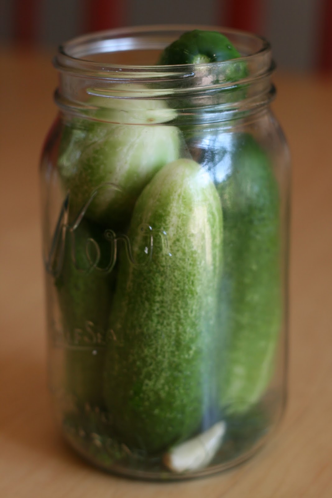 The Little Backyard Farm: Pickling cucumbers one jar at a time