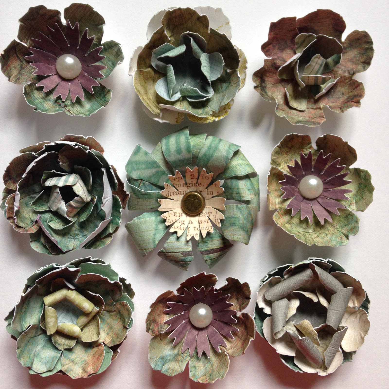 SewPaperPaint: Tips and Tricks for Making DIY Paper Flowers Using Stuff ...