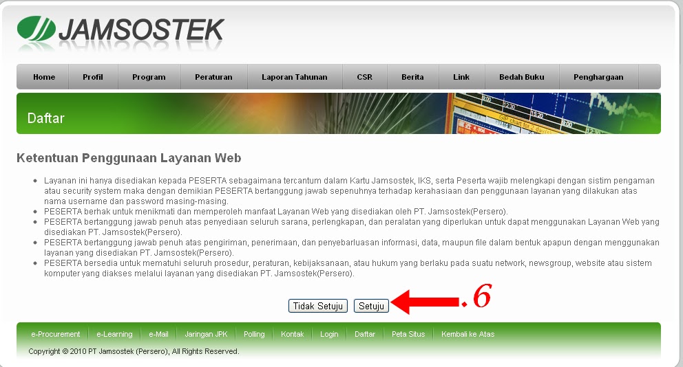 Bloggermas: Cara Melihat Saldo Jamsostek Online