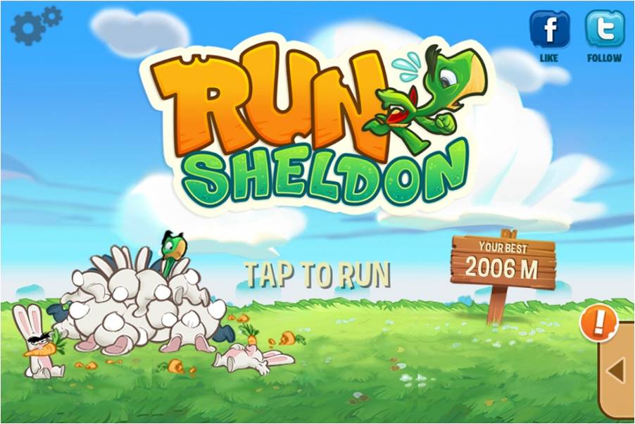 Run Sheldon! for iPhone App Review: the Hares and the Tortoise
