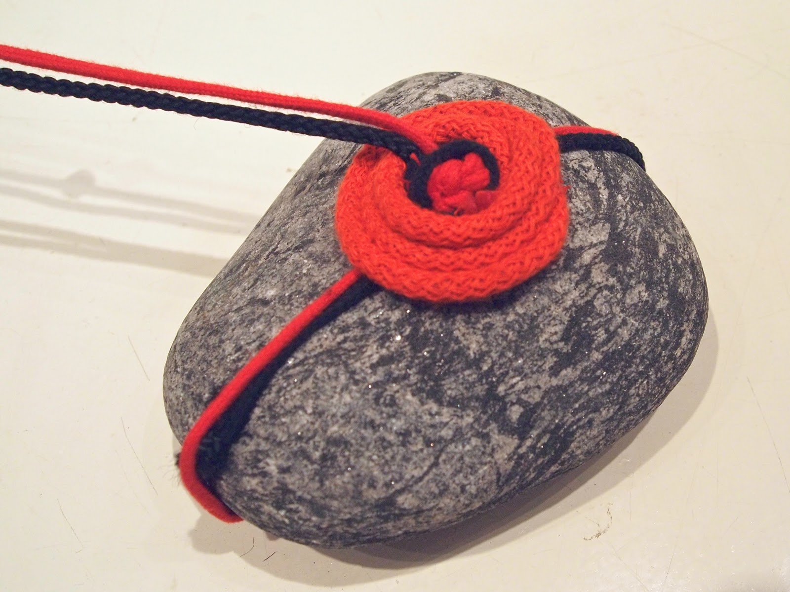 The Nordic Lotus Ikebana Blog: Stones Wrapped in Ropes