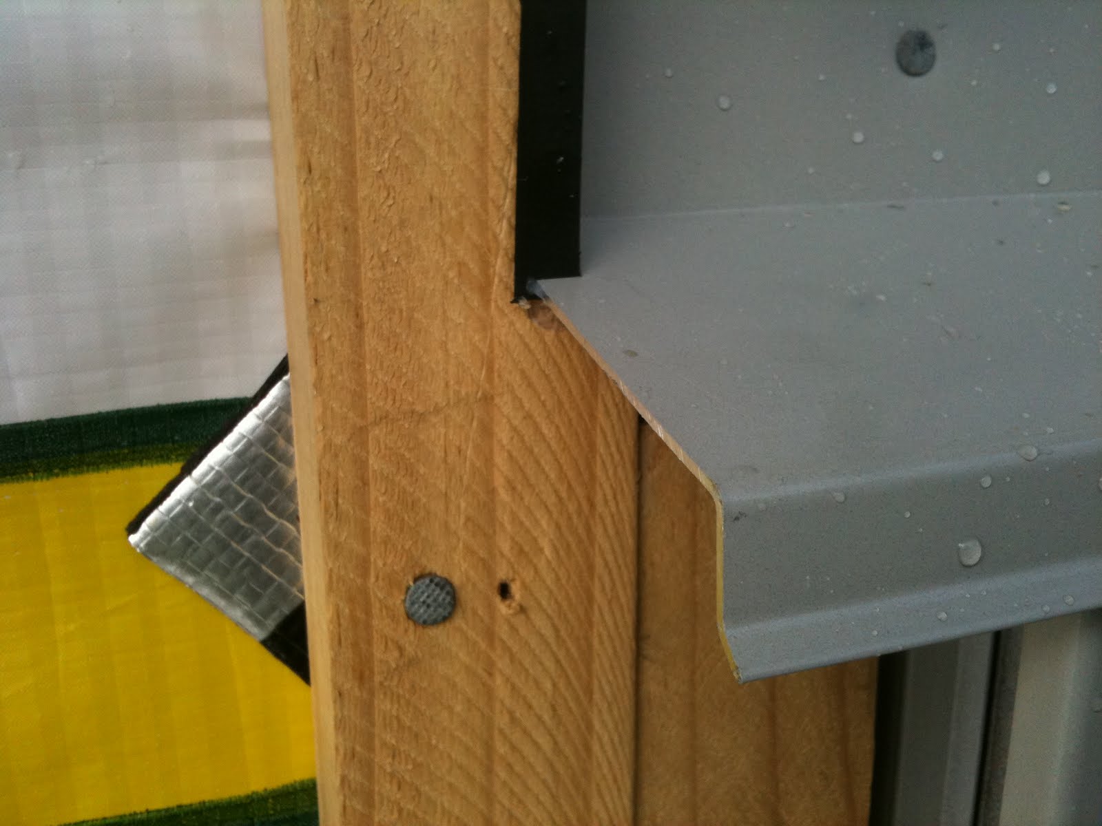 Kim Maea Nugent: Window & Door Frame Flashing & Meter Box Installation