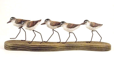 Carved Wood Shore Birds - Coastal Decor Ideas and Interior Design ...