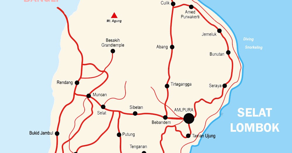 Bali Di Peta Indonesia