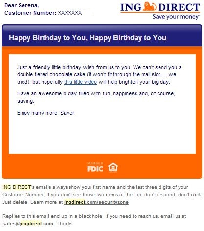 Ramblings of a Marketing Gurl: Birthday Automation