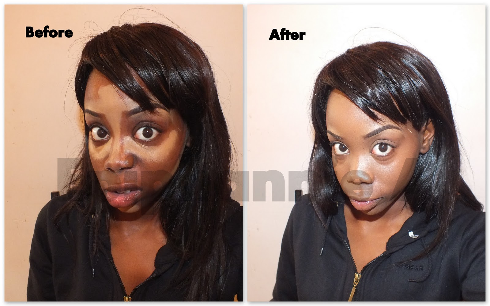 Makeup Contouring Before And After