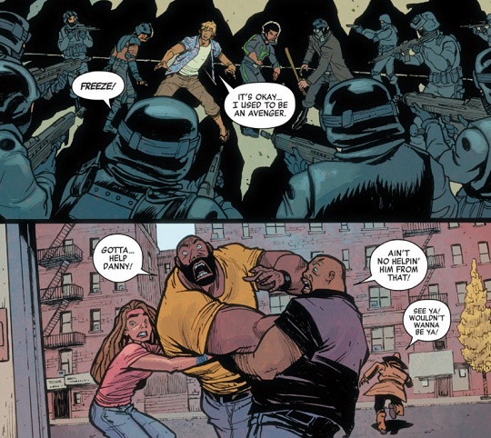 Luke Cage e Punho de Ferro: Fora da Guerra Civil II ~ Universo Marvel 616