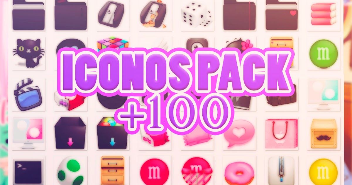 TᴜᴛᴏᴢᴢPᴀᴛᴛ ♡: +100 ICONOS para PERSONALIZAR tus Archivos