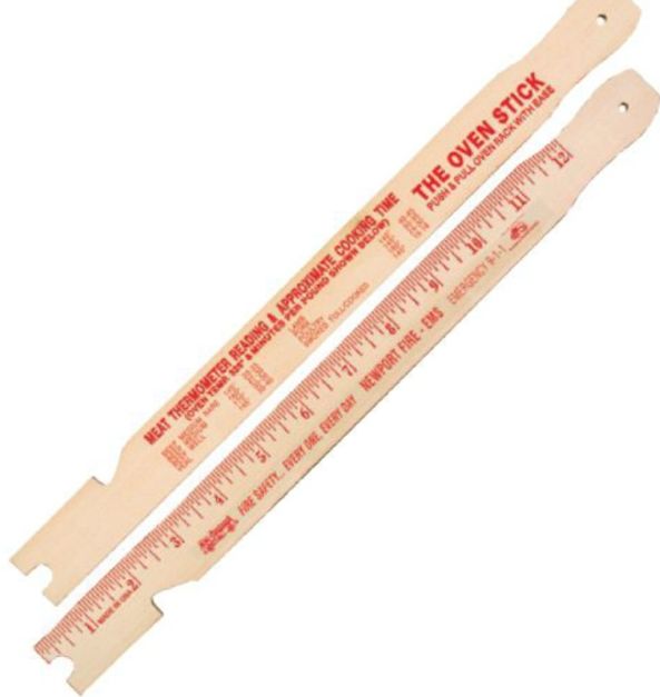 COOL STUFF - PROMO PRODUCTS: Natural Wood Finish Oven Stick