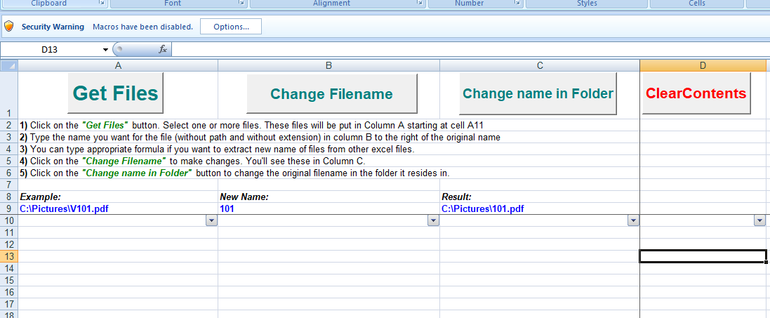 Computer Cool Tricks: Rename multiple files using excel - Any format in ... Computer Cool Tricks: Rename multiple files using excel - Any format in ...