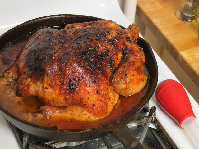 Roasting a Chicken in a Cast Iron Skillet - Cuts: Recipes for Every Day