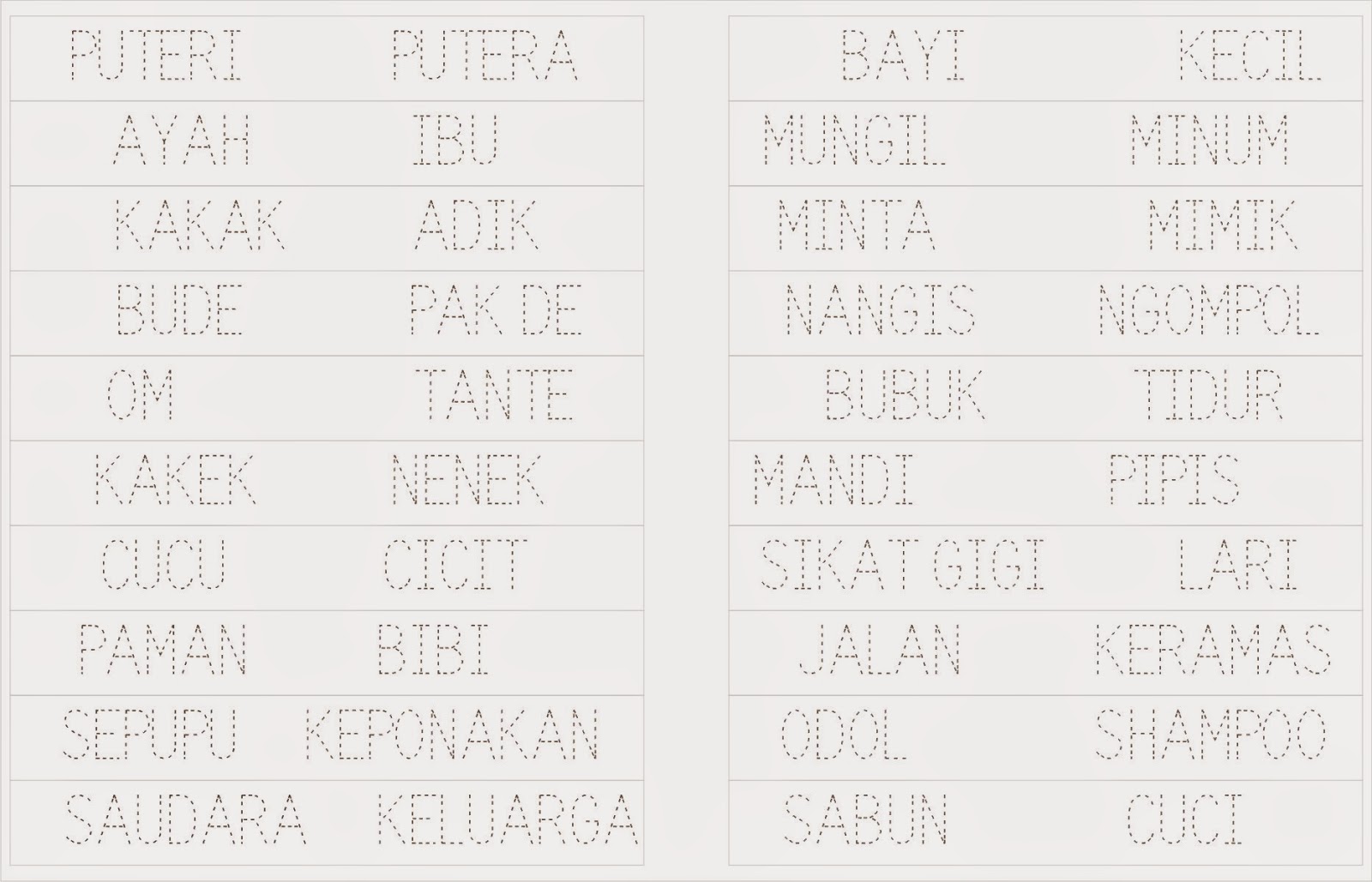 oritaspro: DOTTED LETTER, HURUF ATAU ANGKA BERBENTUK TITIK - TITIK