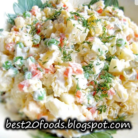 Russian salad Recipe