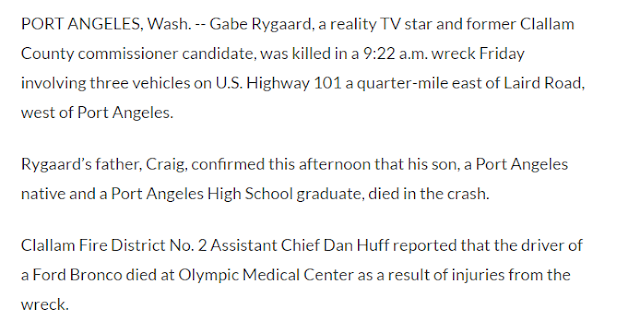 The Mindless Freaks: AX Men Gabe Rygaard killed in Wreck..Denver ...