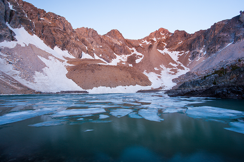 Ramblings: Morning at Pass Lake, Lost River Range, Idaho