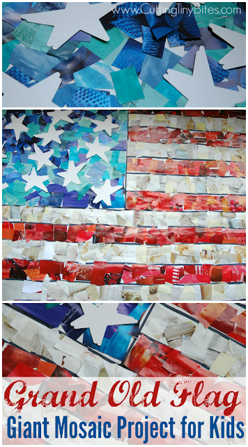 Flag Art Project For Kindergarten