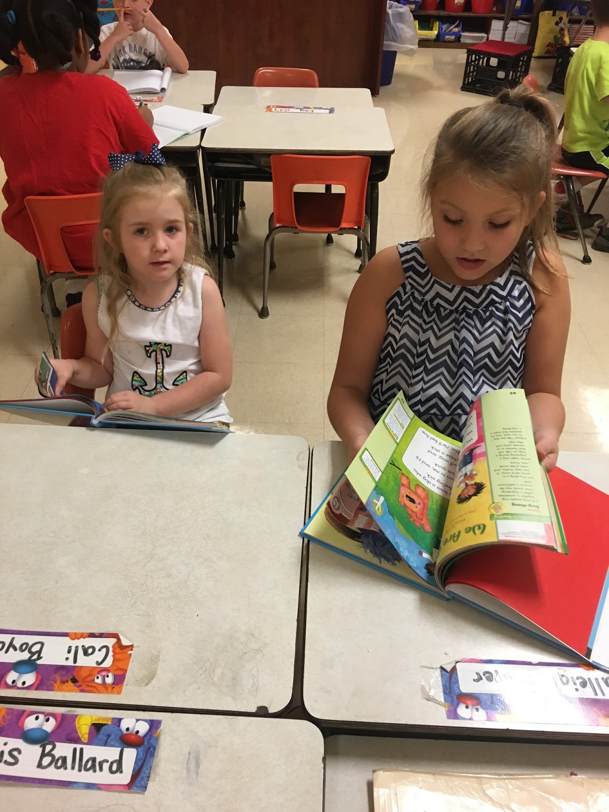 FIRST GRADE MON-STARS: Learning Our Centers!