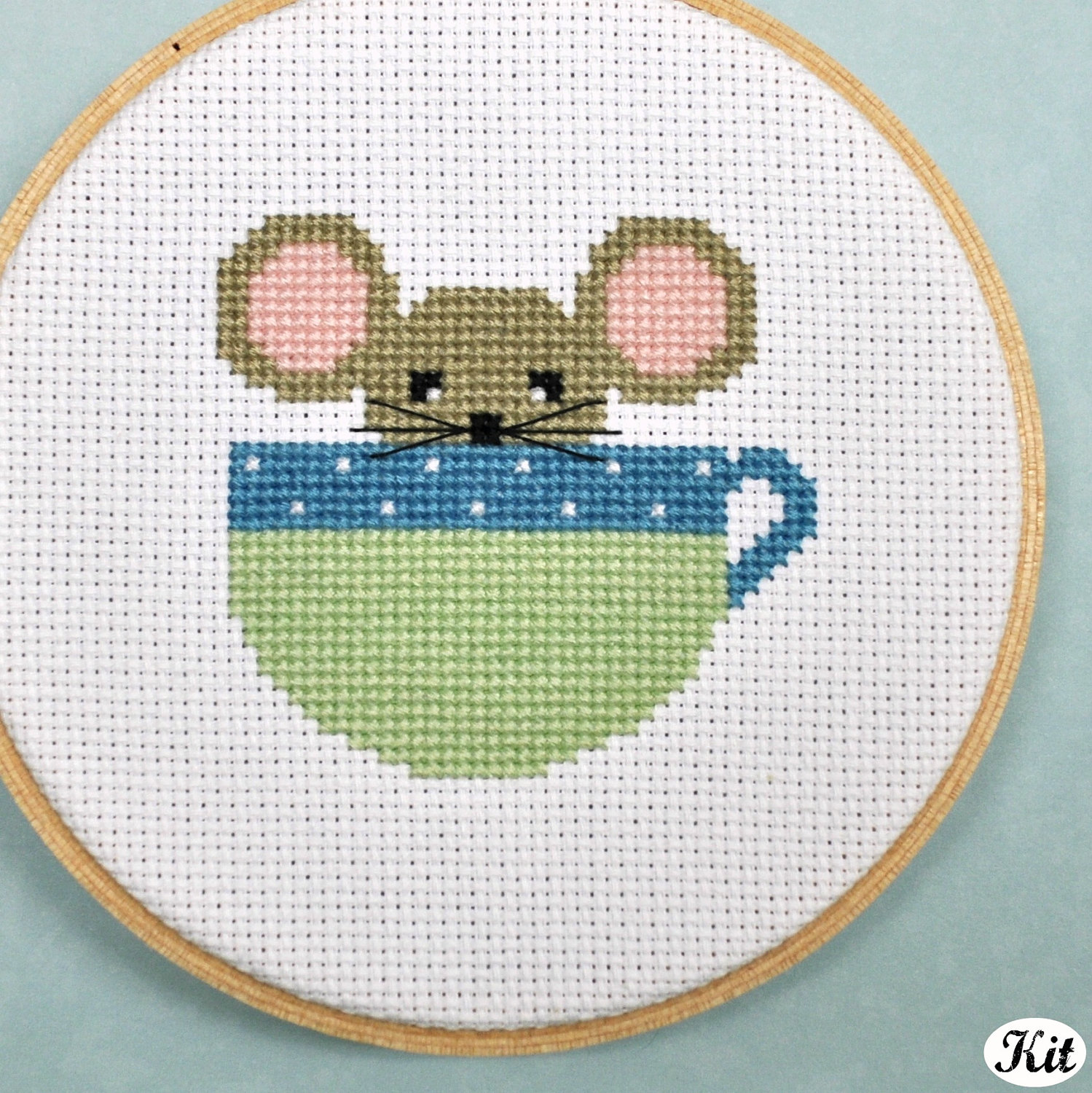 Χειροτεχνήματα: σχέδια με ποντικάκια για κέντημα /mouse cross stitch ...