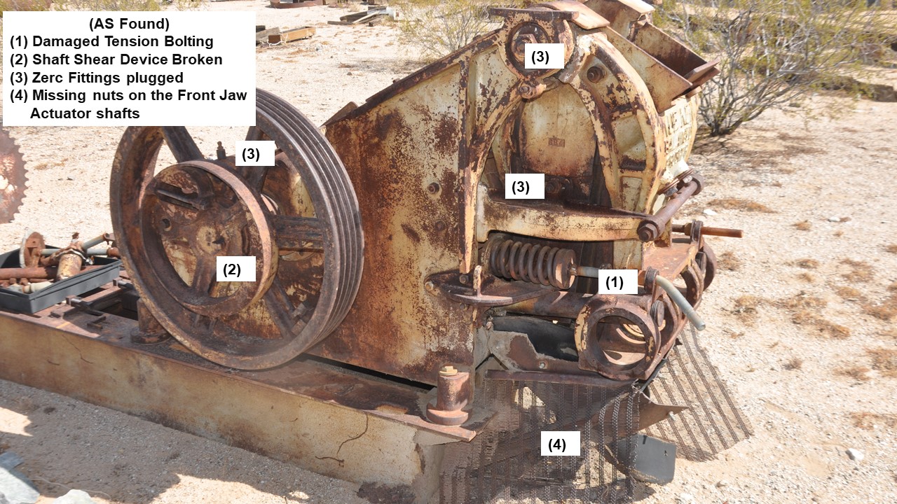 Restoring Historical Mining Equipment: 2017