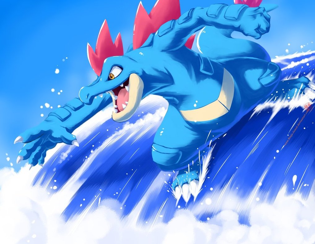 Water Pokémons: Wallpaper Feraligatr