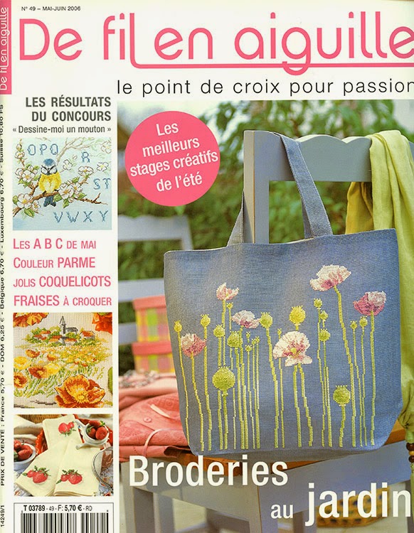 N e e d l e p r i n t: SOLD 3 French Magazines + Inspirations * £12 €35 ...