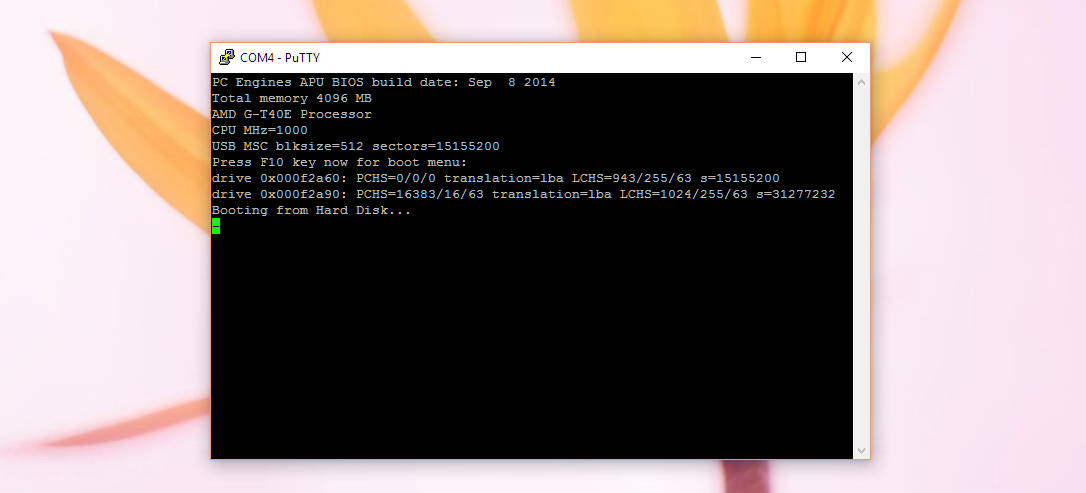 Installing pfSense 2.3 from USB