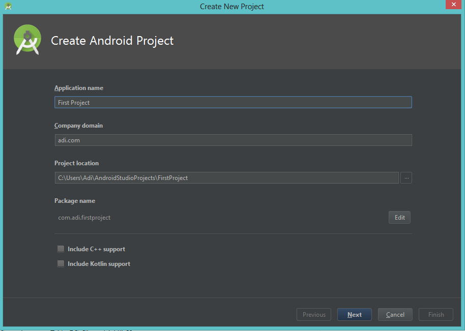 Membuat Project dan Menjalankan Project di Android Studio