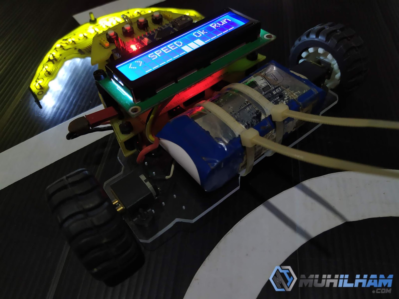 Line Follower Robot [Type Arduino Nano] - MUHILHAM • Electronics ...