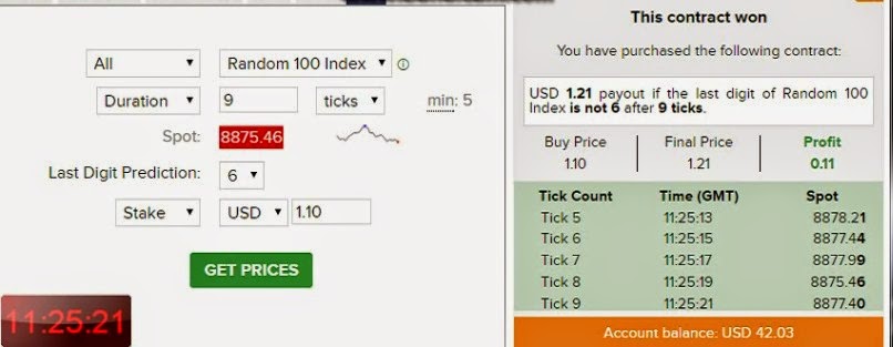 Solusi Traiding Binary: Cara Trading binary di kontrak Differ Digit (DD) Part 1