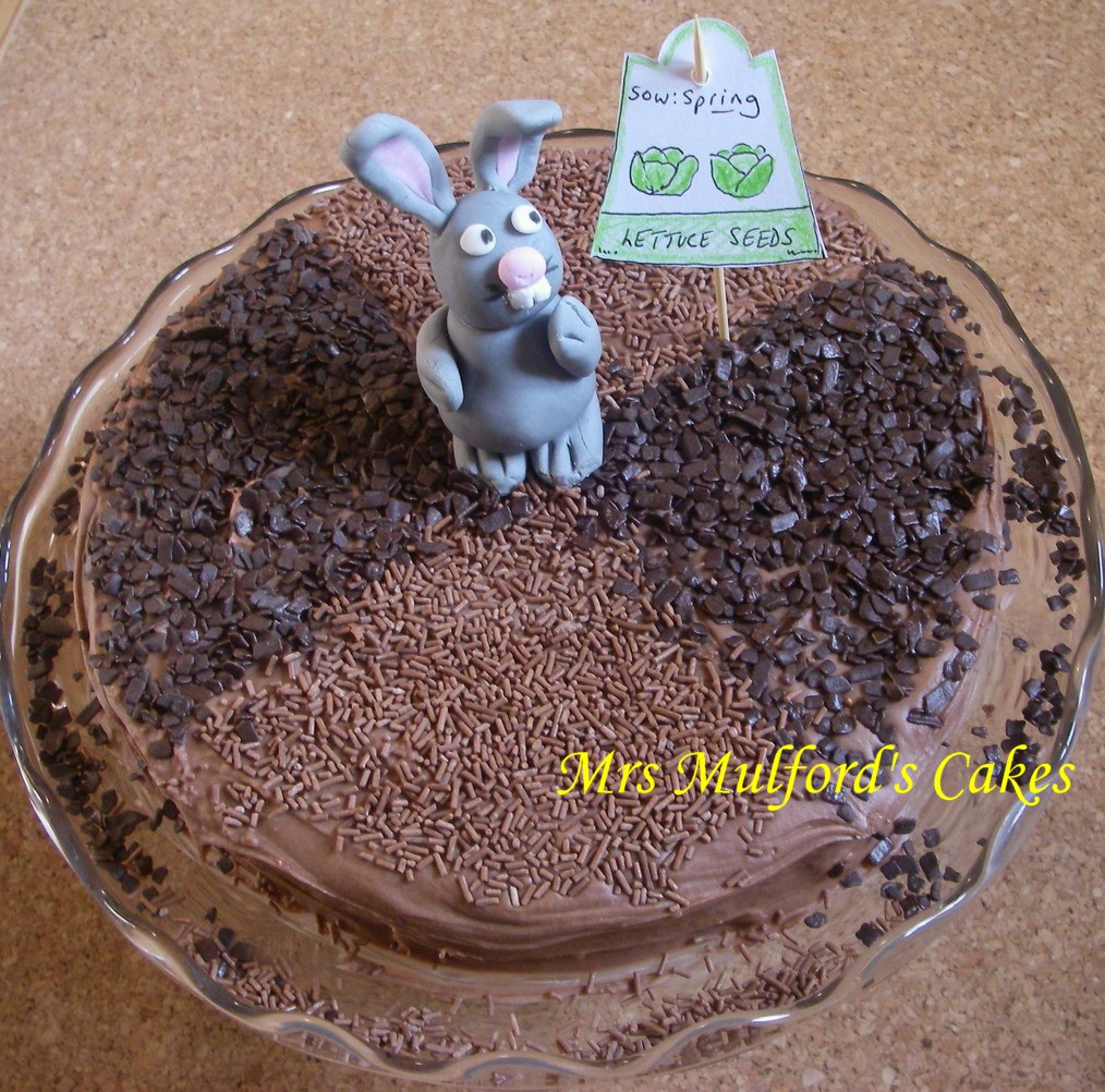 Mrs Mulford's Cakes: Chocolate Lettuce Cake - Really!