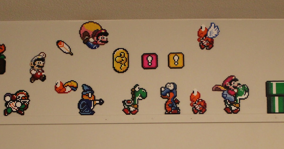 Beadssional: All the Super Mario World sprites so far