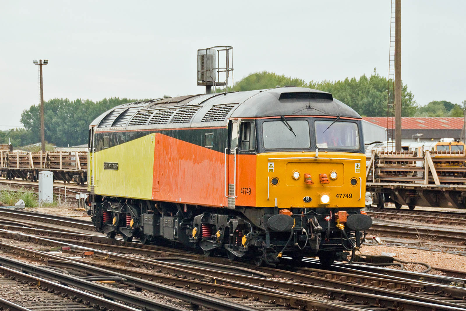 47s and other Classic Power at Southampton: GBRf Class 47 activities ...