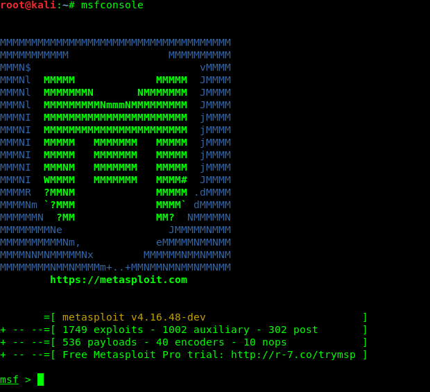 Metasploit Automation Of Metasploit