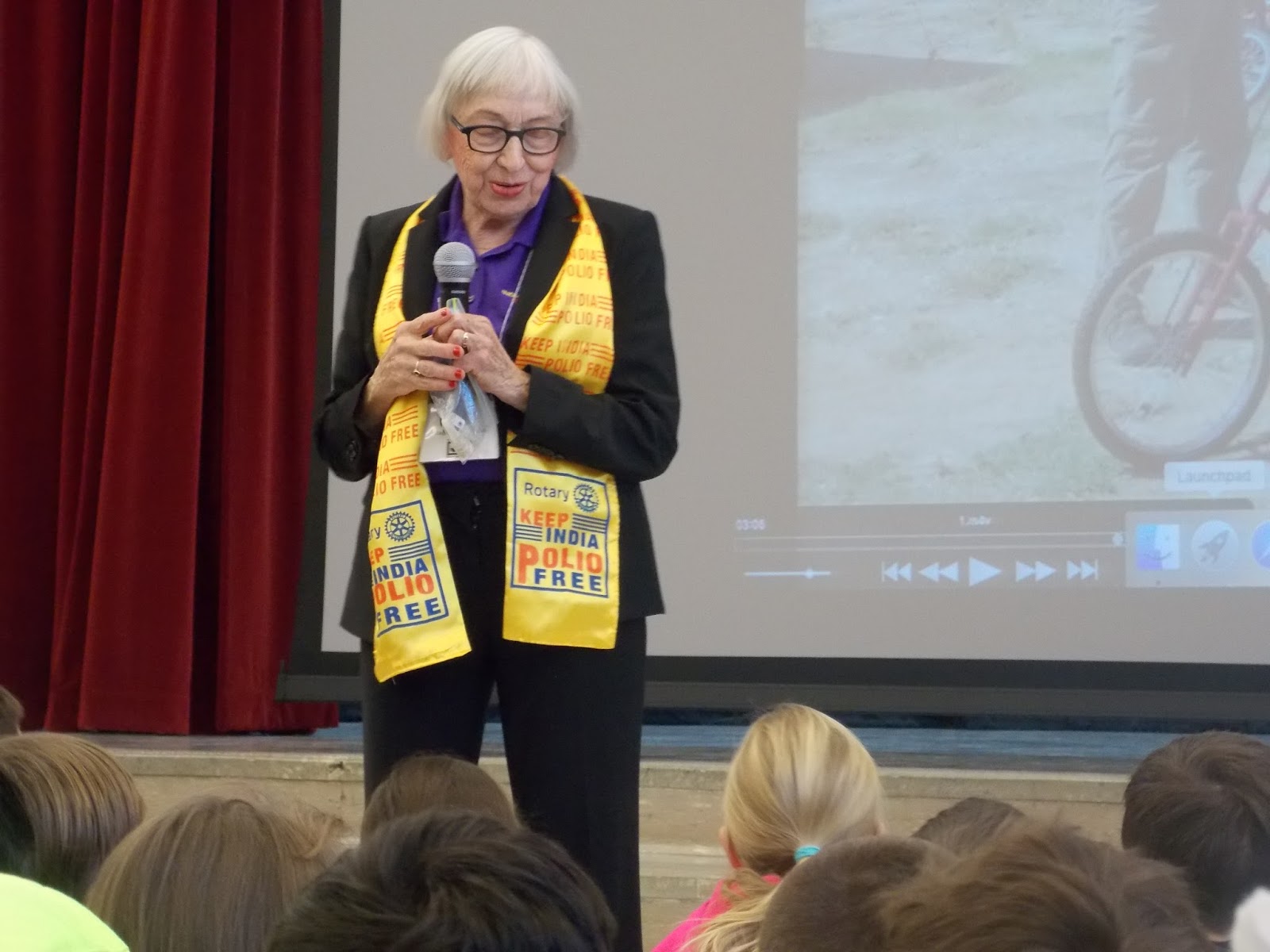 The Olive Branch: Mary Stitt Visits OMS