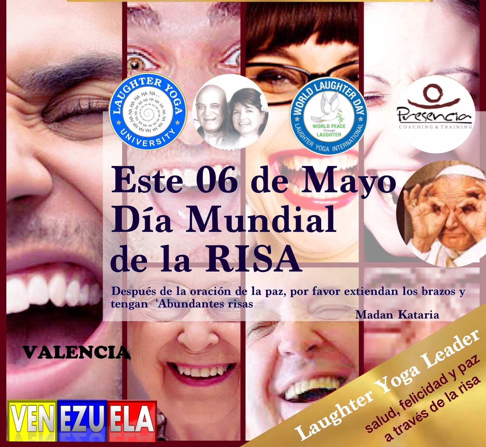 Presencia Coaching & Training: Asi celebramos el Dia Mundial de la Risa