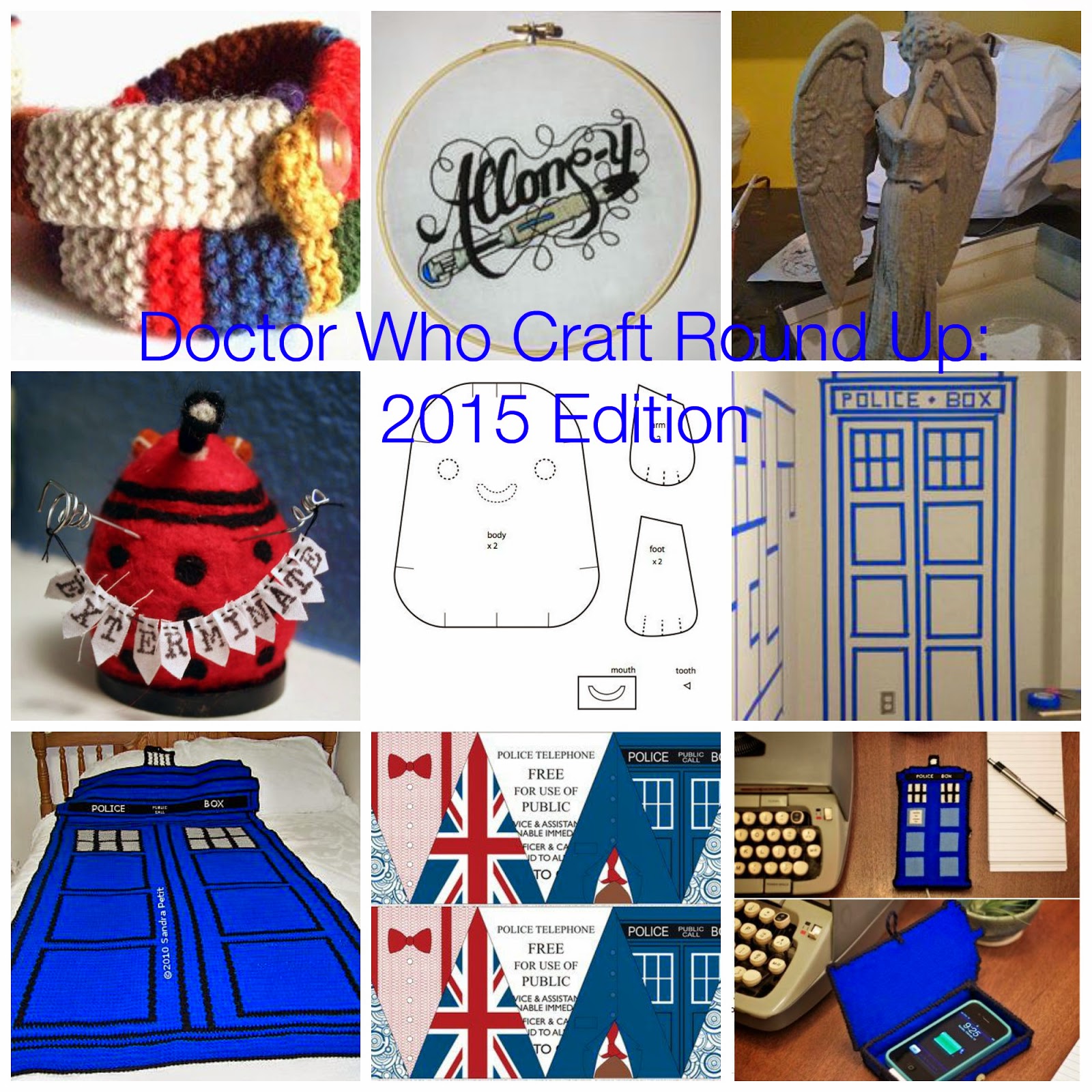 weasinart: Doctor Who Craft Round Up: 2015 Edition
