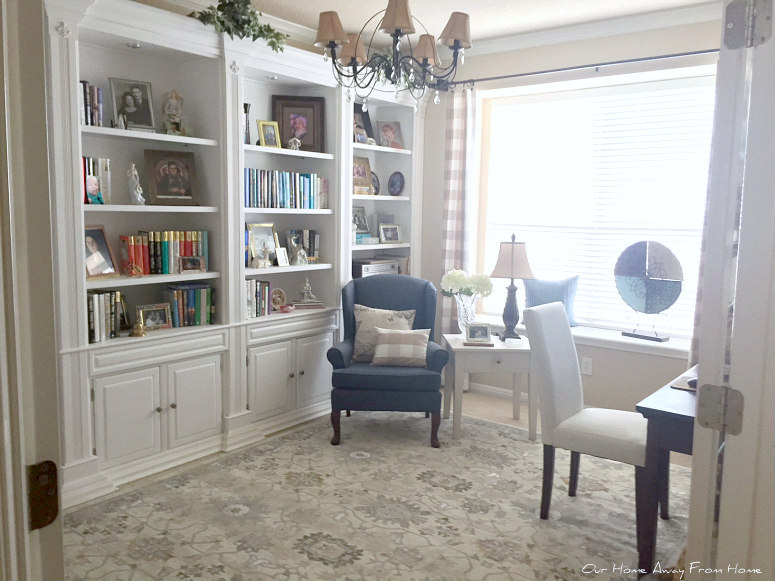 Our Home Away From Home: A CHANGE IN OUR HOME LIBRARY