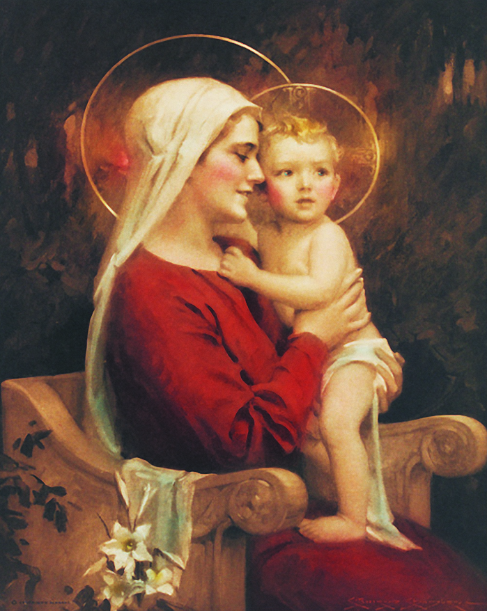 Apacienta mis ovejas: Gracias, María:...