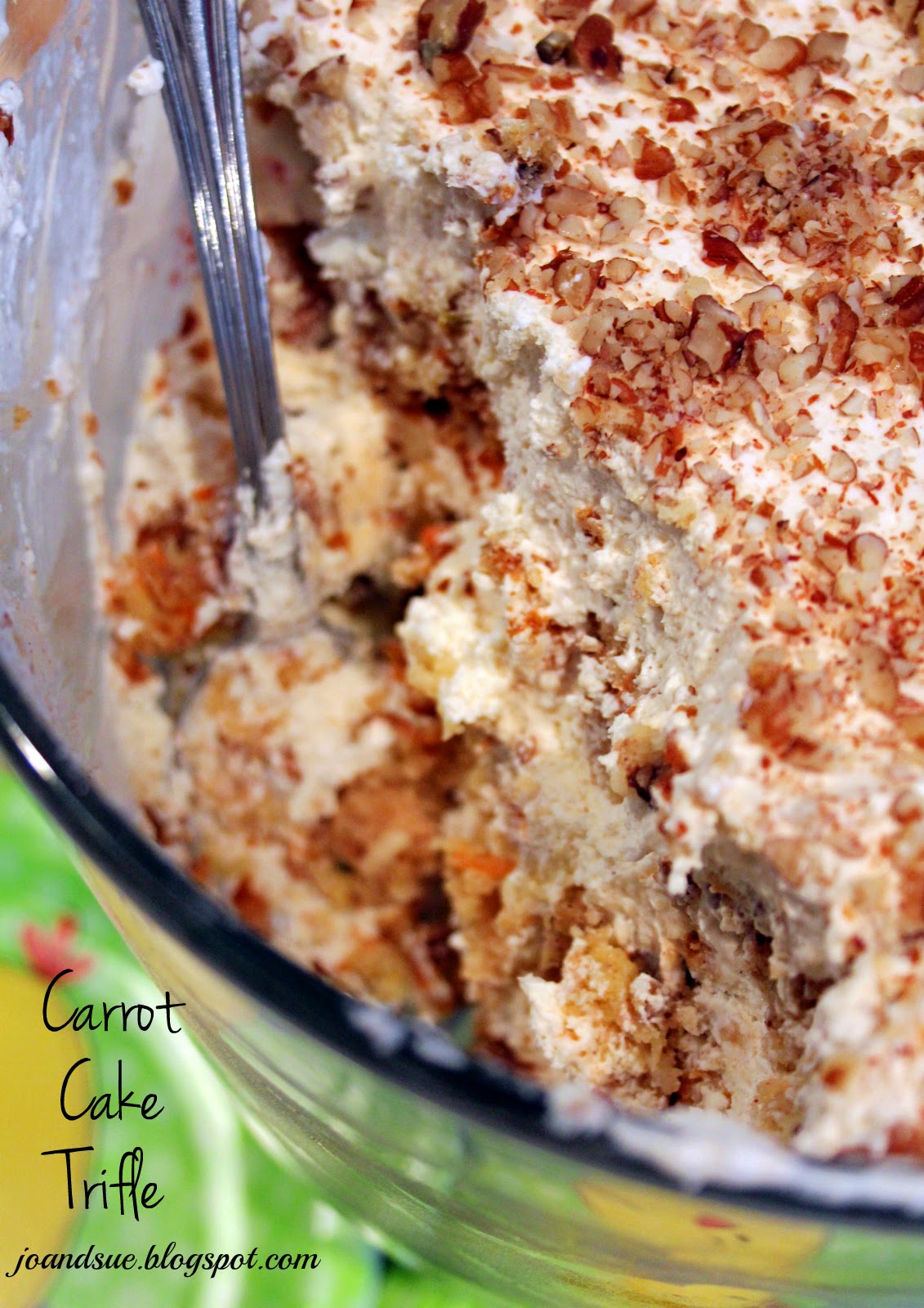 Jo and Sue: Carrot Cake Trifle