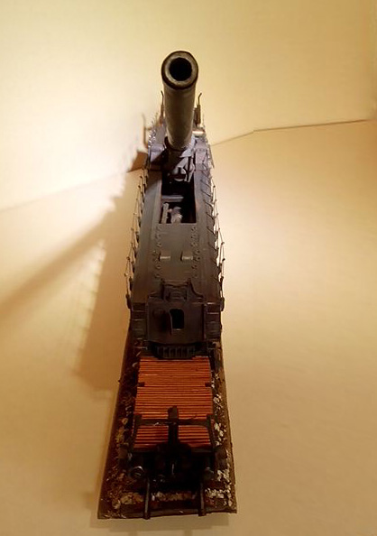 PAPERMODELS: Krupp K5 Railway Gun 'Leopold' 290mm
