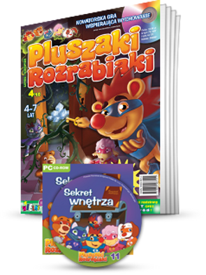 Pluszaki Rozrabiaki - ilustracja okładkowa, ilustracje,elementy graficzne