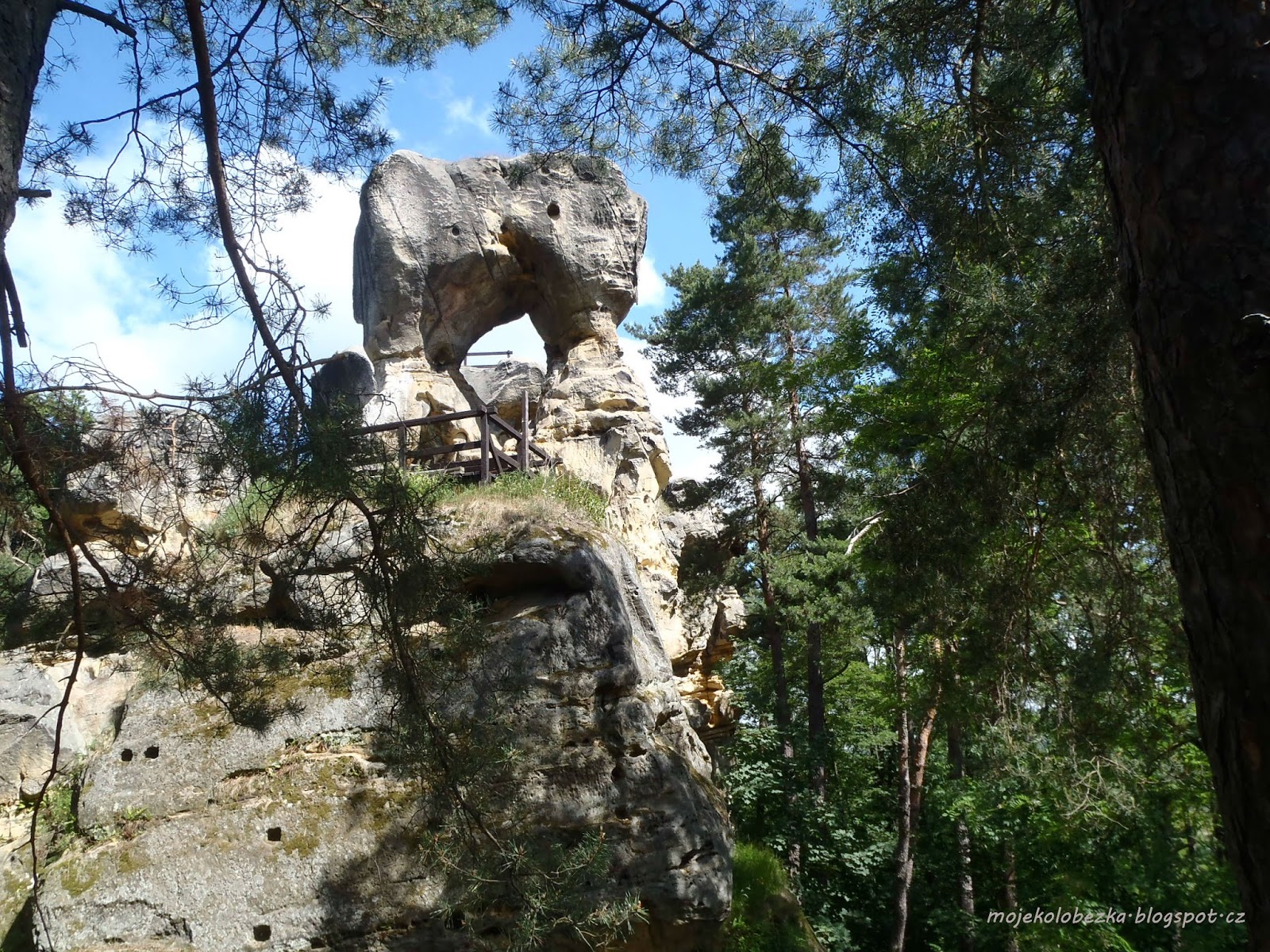Moje koloběžka: Vlastním pohonem na Kozákov