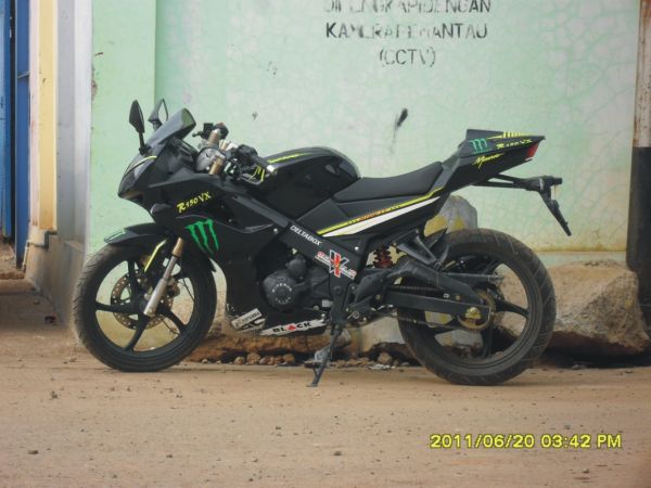 Contoh Gambar Modifikasi Minerva R 150 VX