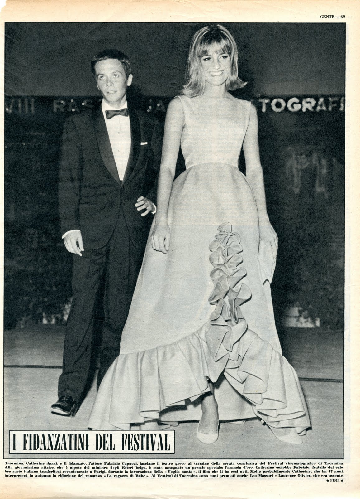 La Calda Vita: Spaak and Fabrizio Capucci: Clippings