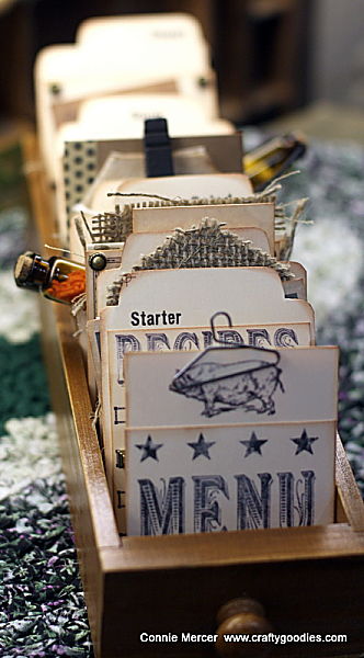 crafty goodies: Recipe Box~Craft Crossing Class!!!!
